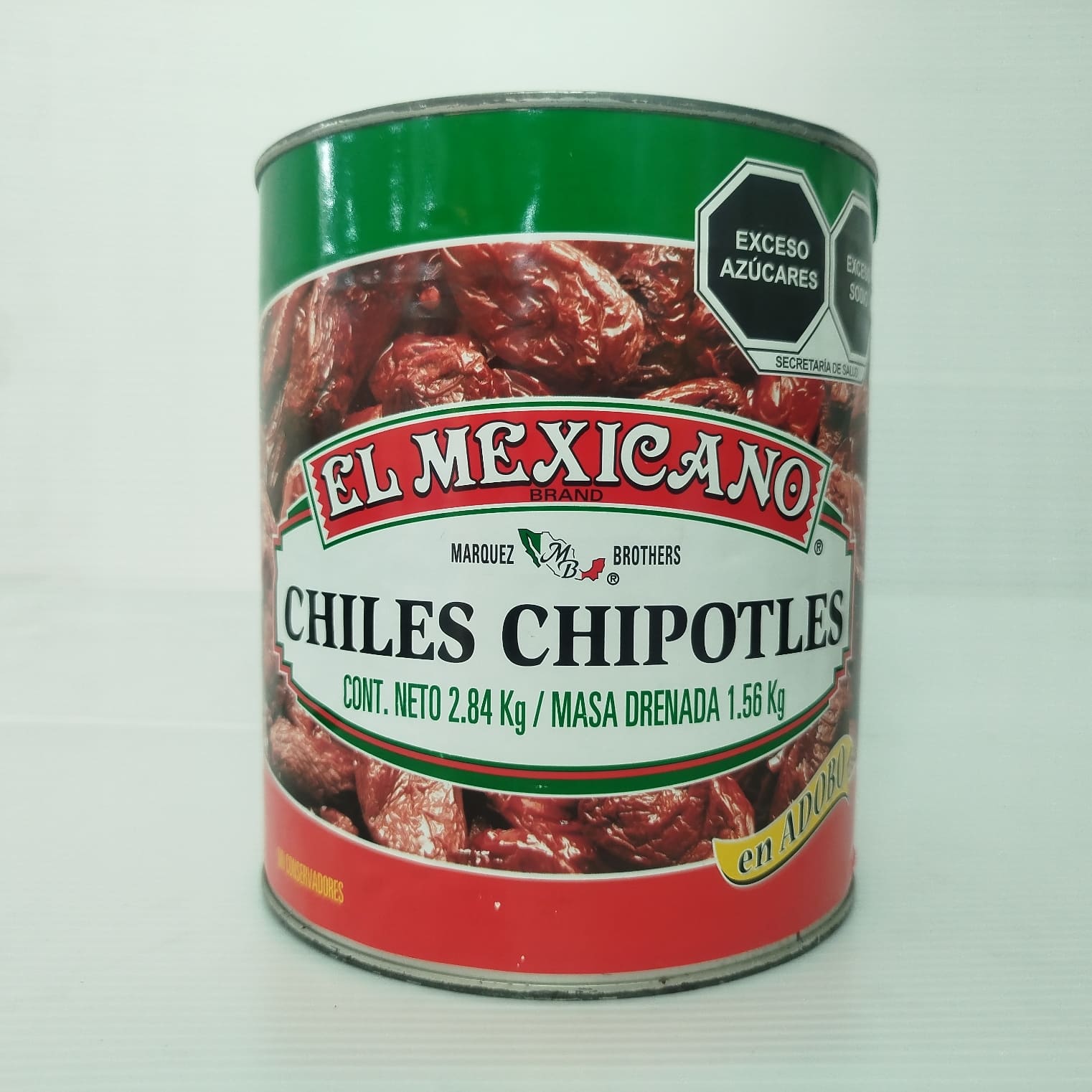 Chile Chipotle El Mexicano 2.8Kg