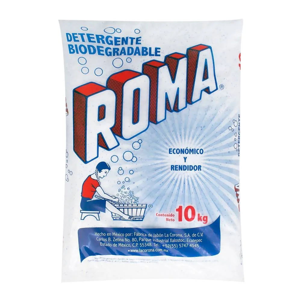 Detergente En Polvo Roma 10 kg